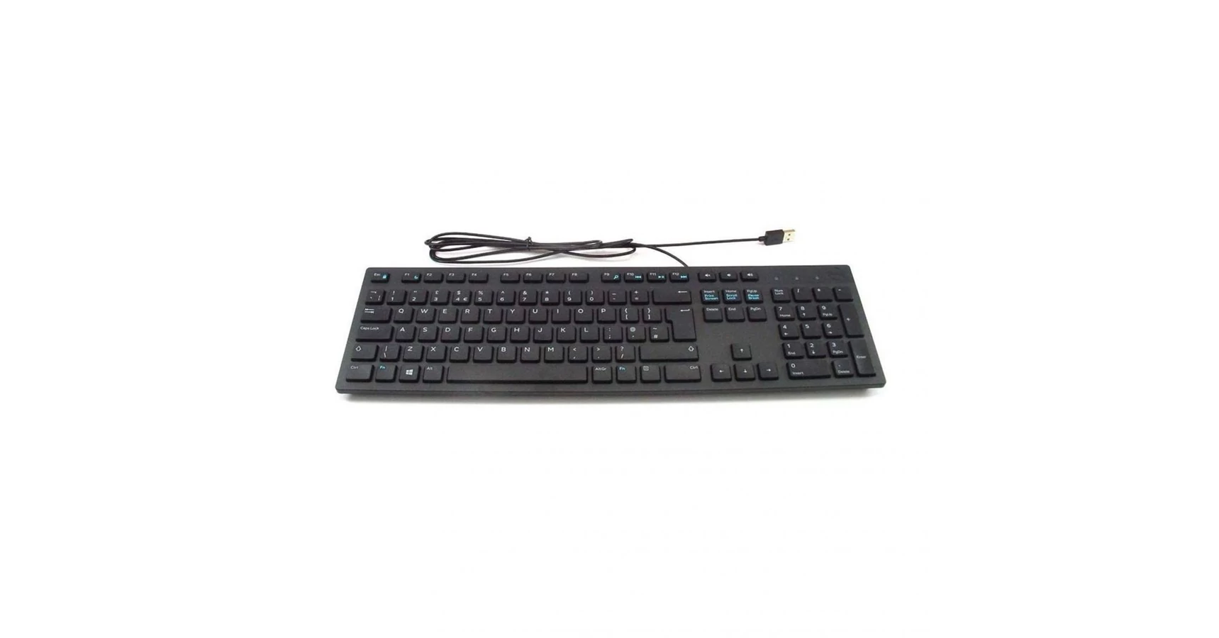 Dell KB216 Qwerty USB Keyboard Black UK - Dell - PCLAND