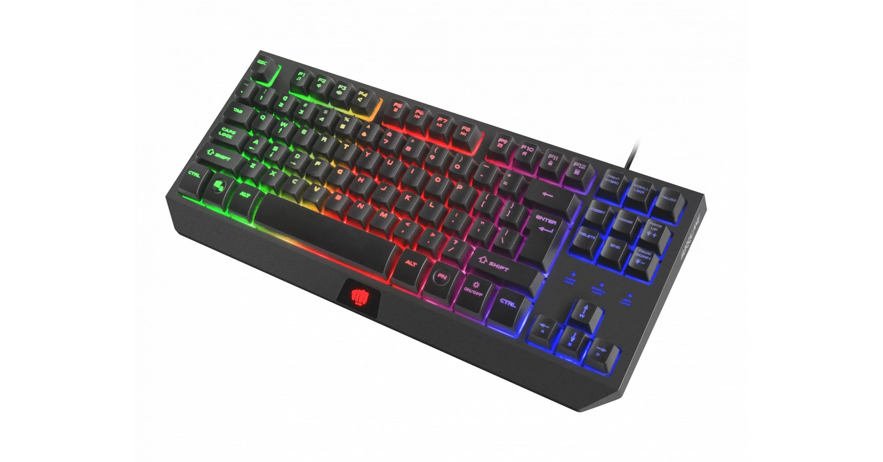 FURY Hurricane TKL Gaming keyboard Black HU - FURY - PCLAND