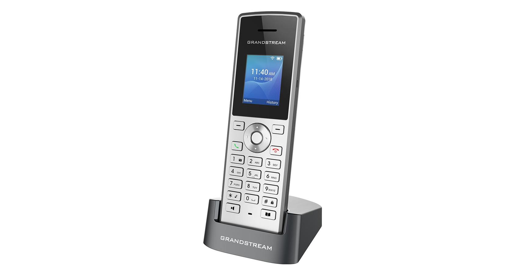 Grandstream WP810 cordless IP phone with dual-band Wi-Fi - Grandstream ...