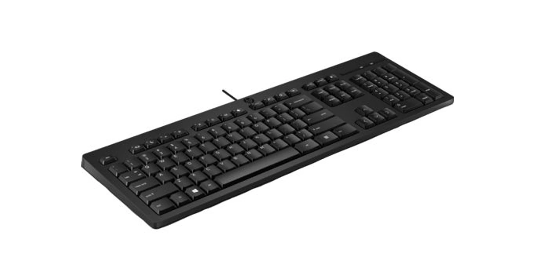 HP 125 Wired Keyboard Black HU - HP - PCLAND