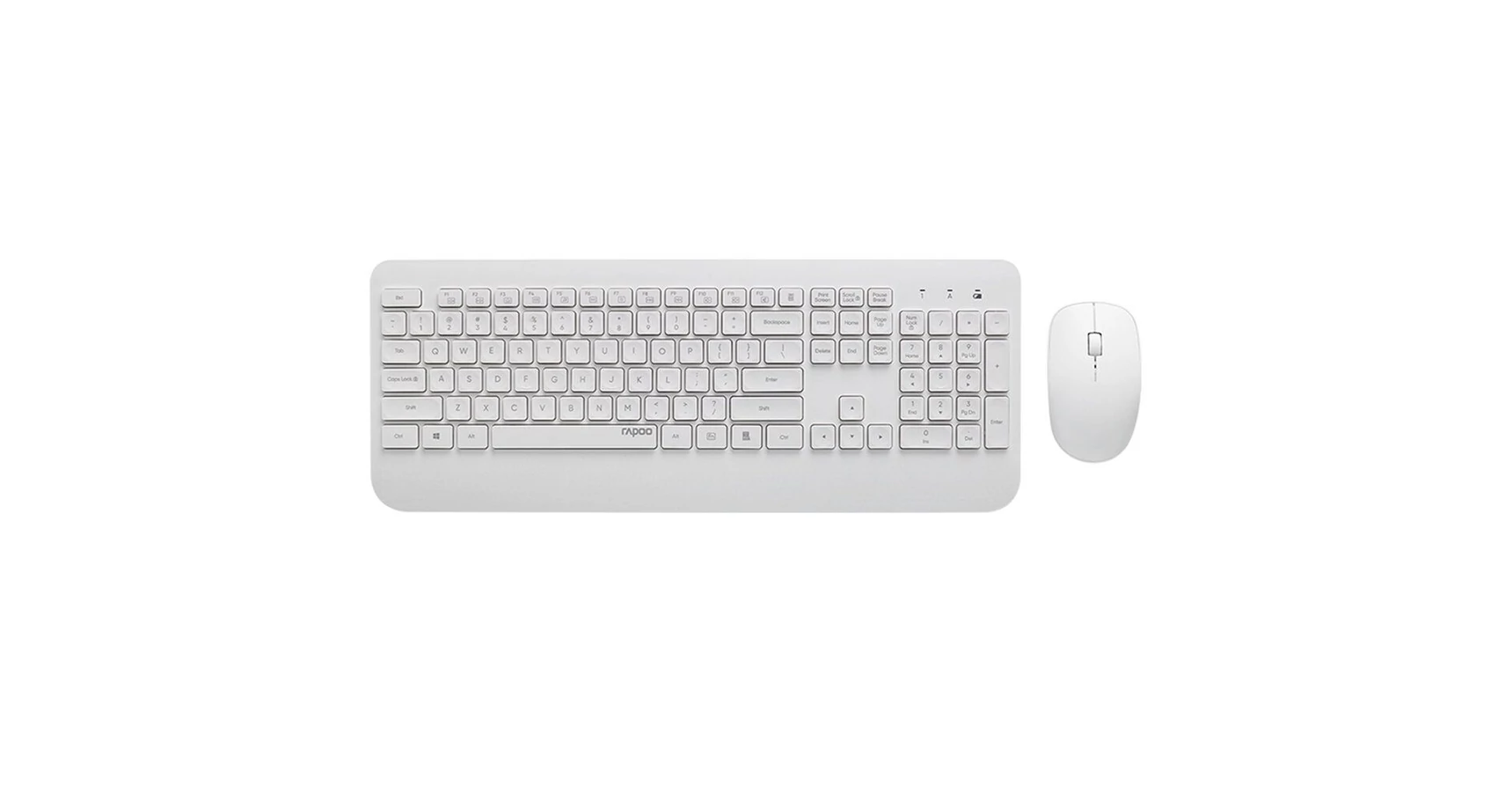Rapoo X3500 Wireless Keyboard & Optical Mouse White HU - Rapoo - PCLAND
