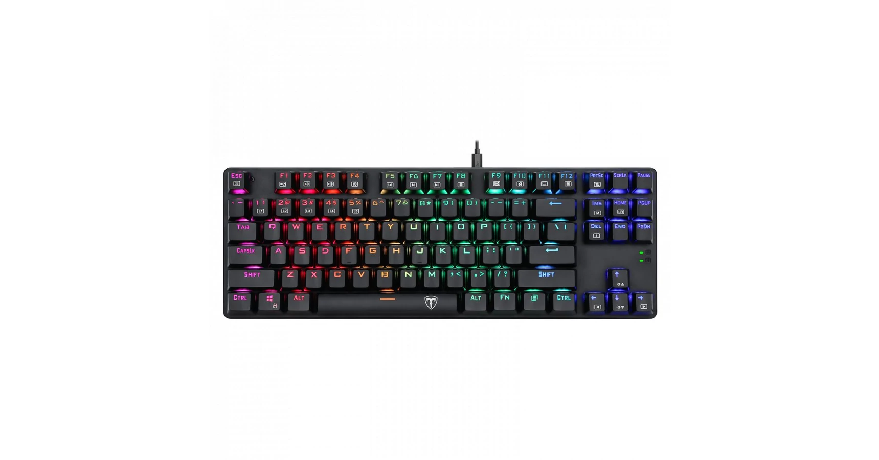 T-Dagger Bora Wired Keyboard Blue Switch Black HU - T-Dagger - PCLAND
