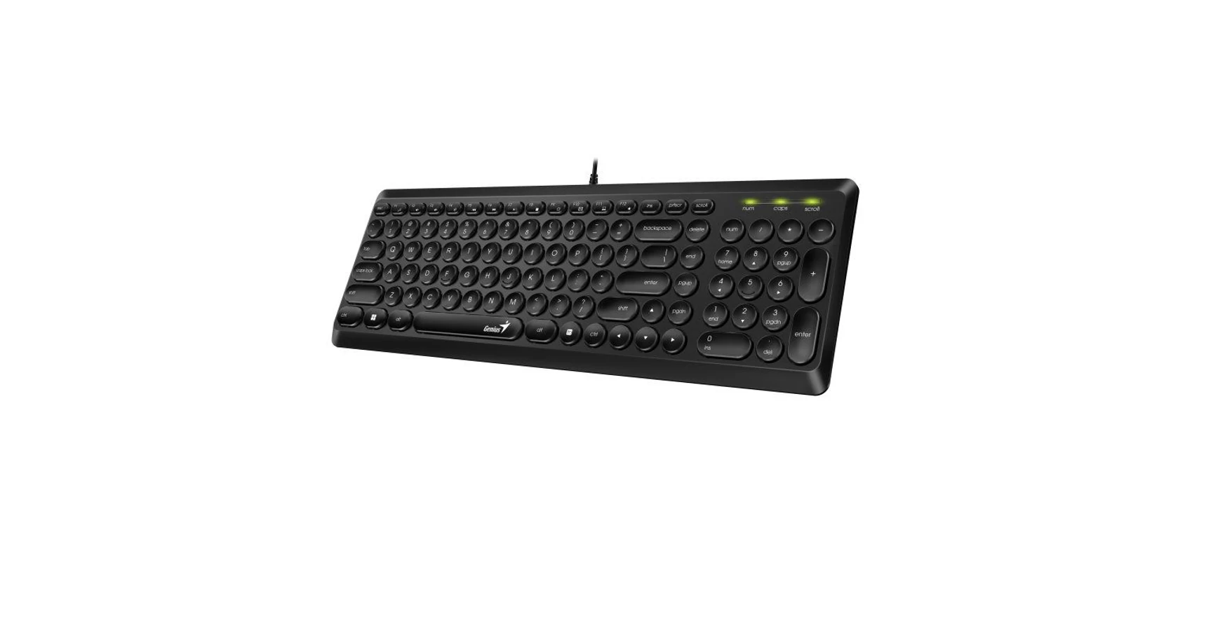 Genius SlimStar Q200 Keyboard Black HU - Genius - PCLAND