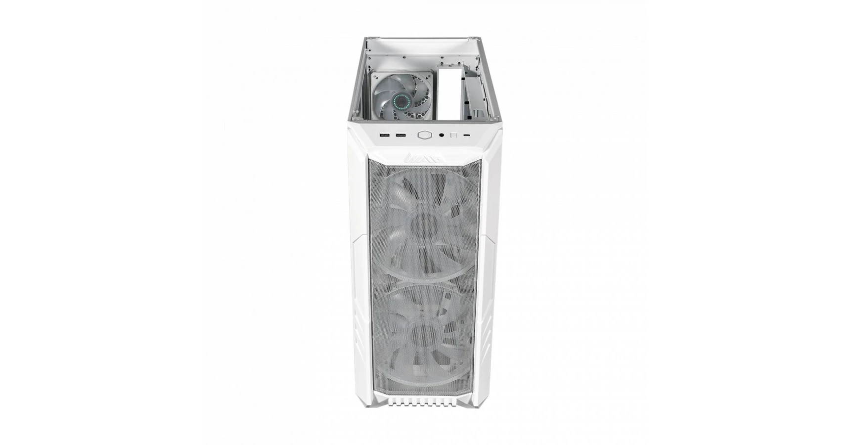 Cooler Master HAF 500 RGB Tempered Glass White - Cooler Master - PCLAND