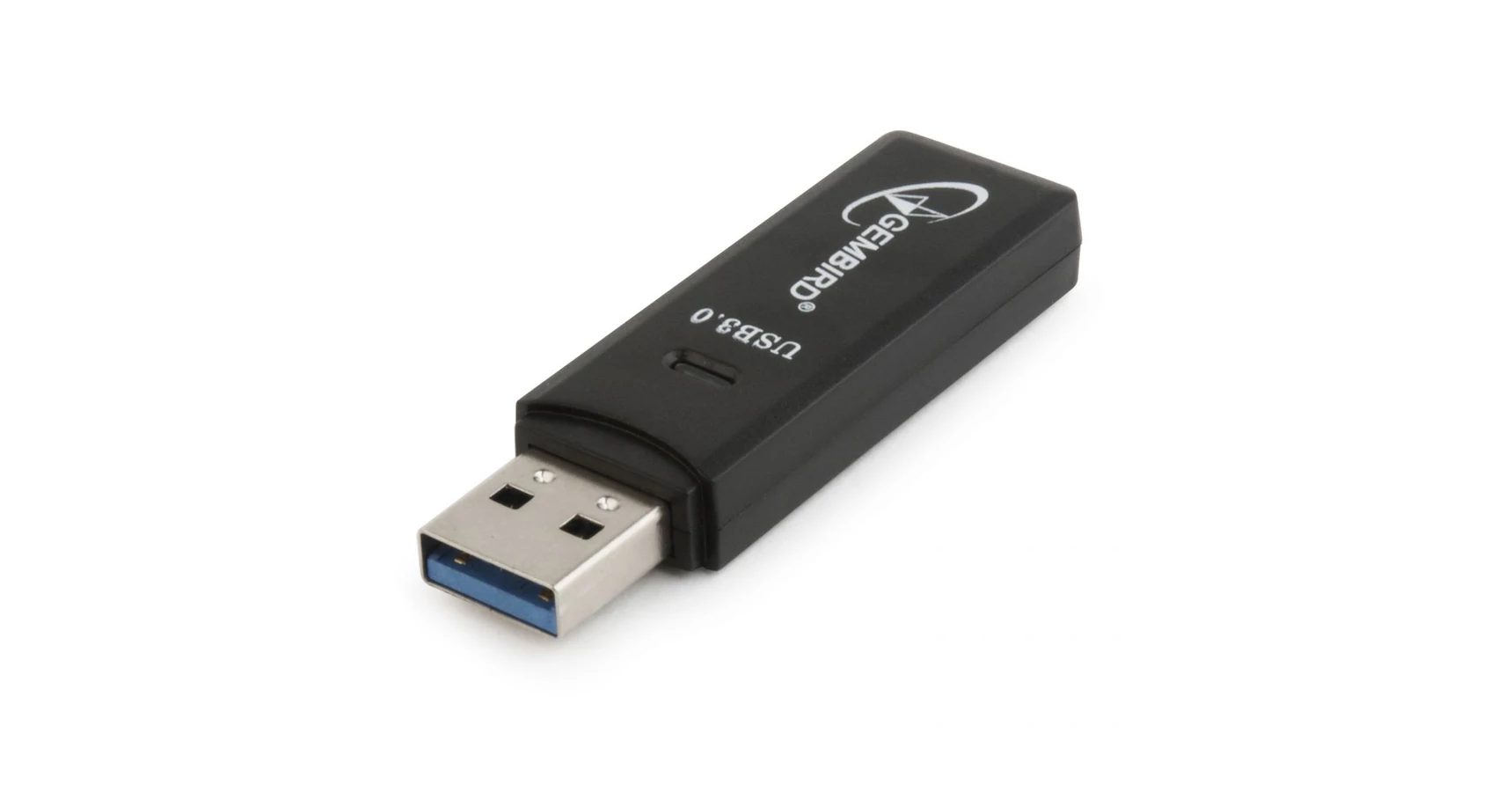 Gembird UHB-CR3-01 Compact USB3.0 SD Card Reader Black - Gembird - PCLAND