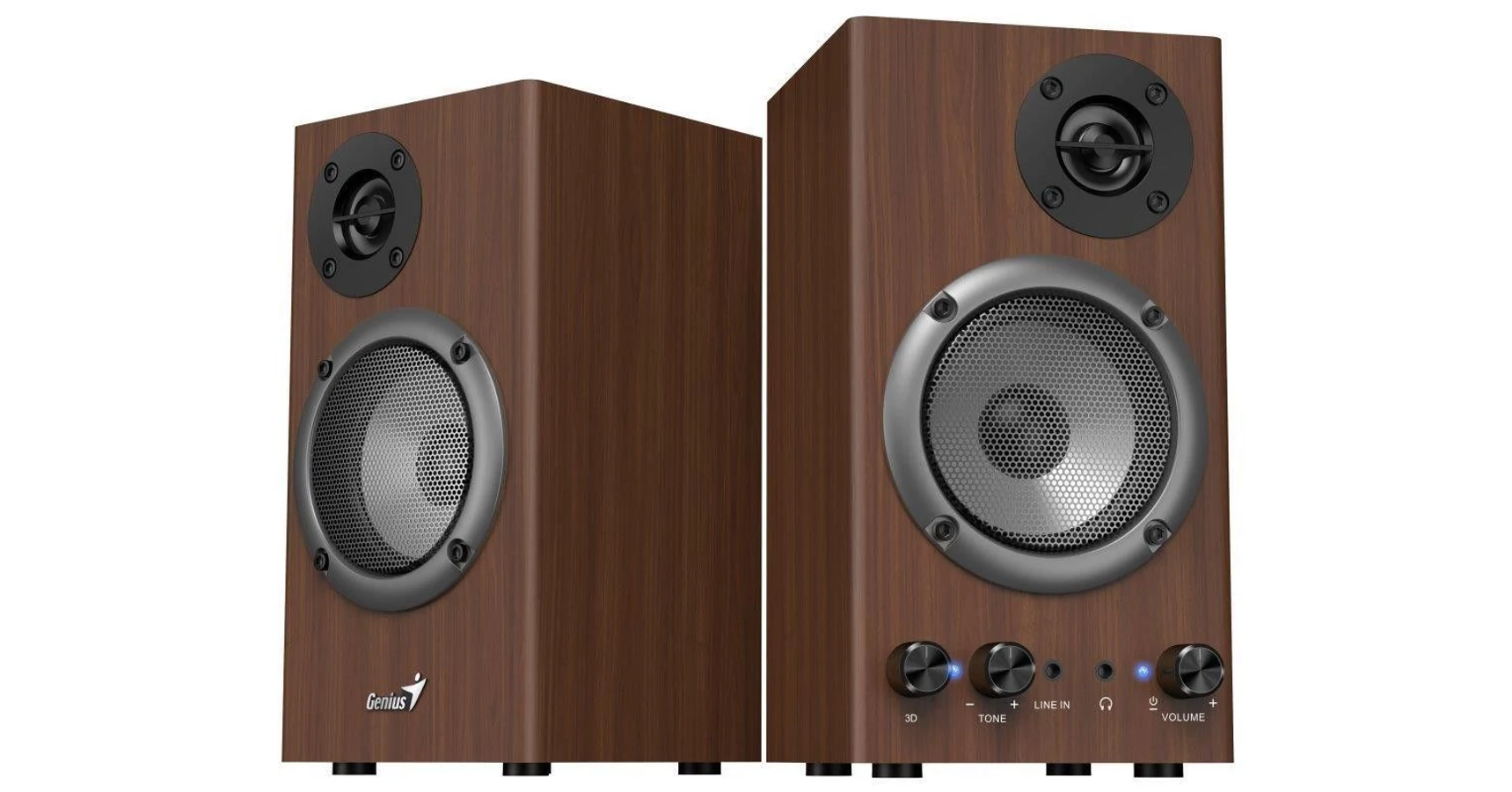 Genius SP-HF500B Speaker Wood - Genius - PCLAND