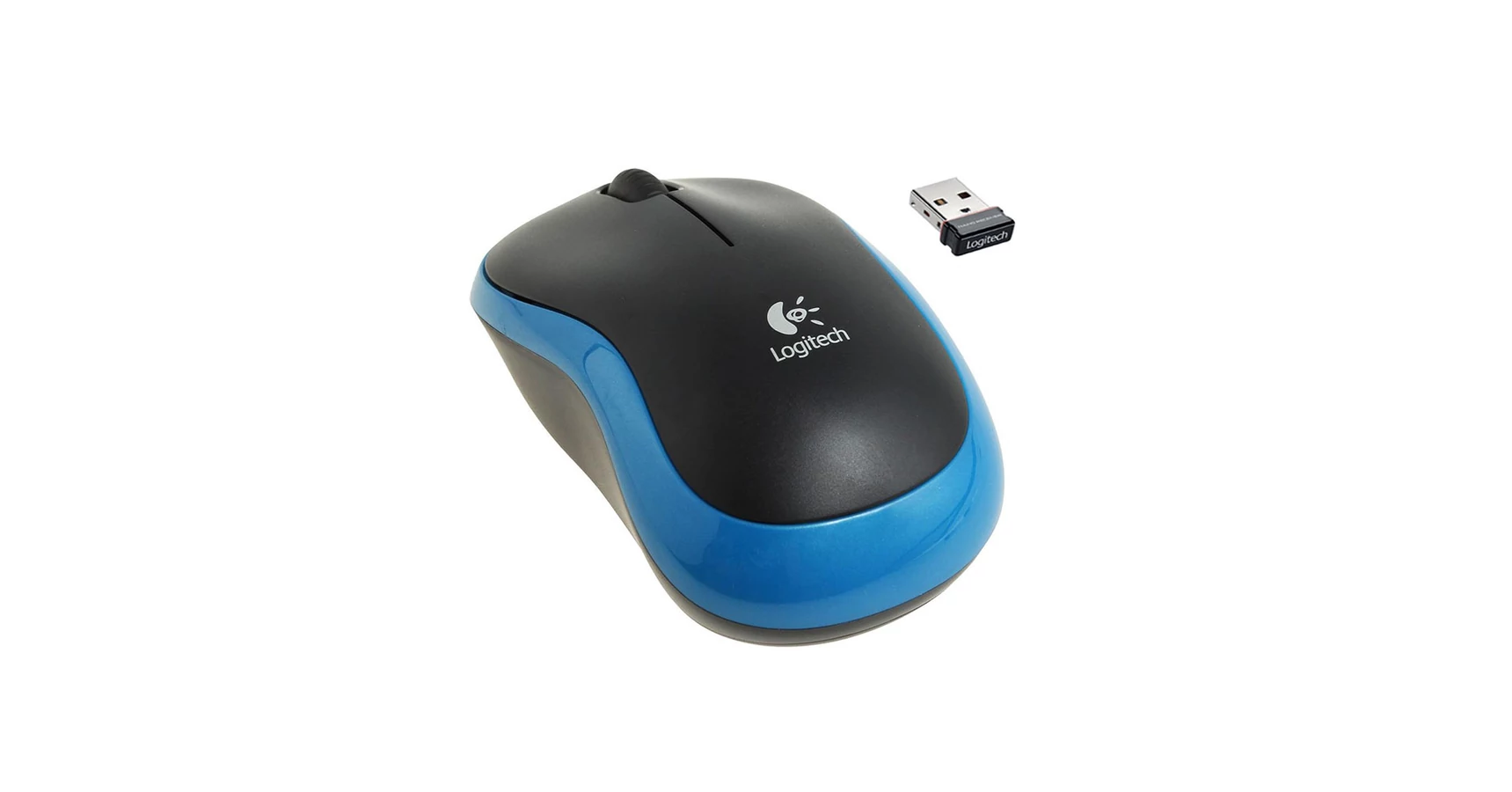 Logitech M185 Wireless Mouse Blue - Logitech - PCLAND