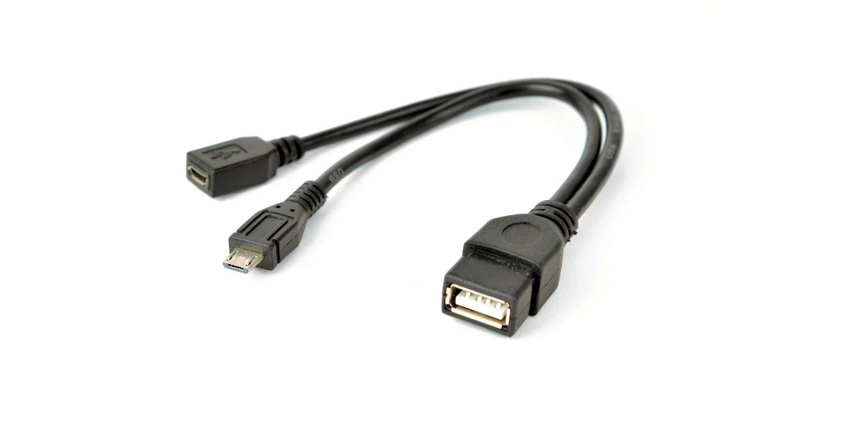 Gembird A-OTG-AFBM-04 USB OTG AF + Micro BF to Micro BM cable 0,15m ...