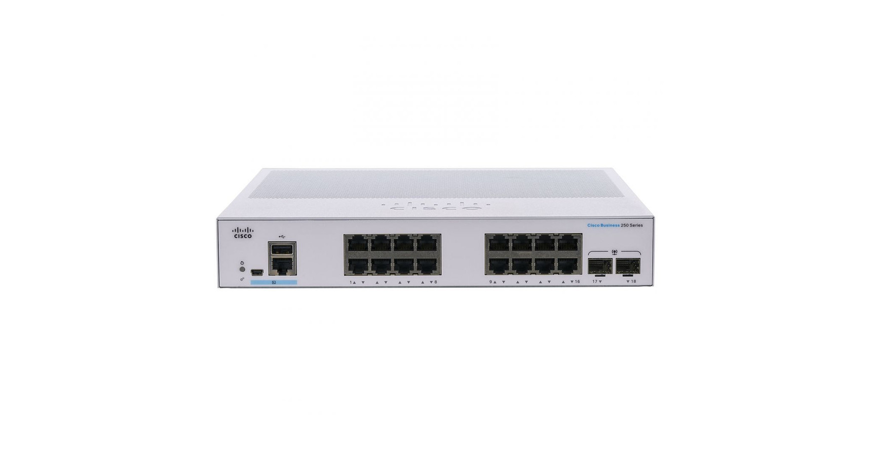 Cisco CBS250-16T-2G 16 portos nusiness 250 series smart switch - Cisco ...