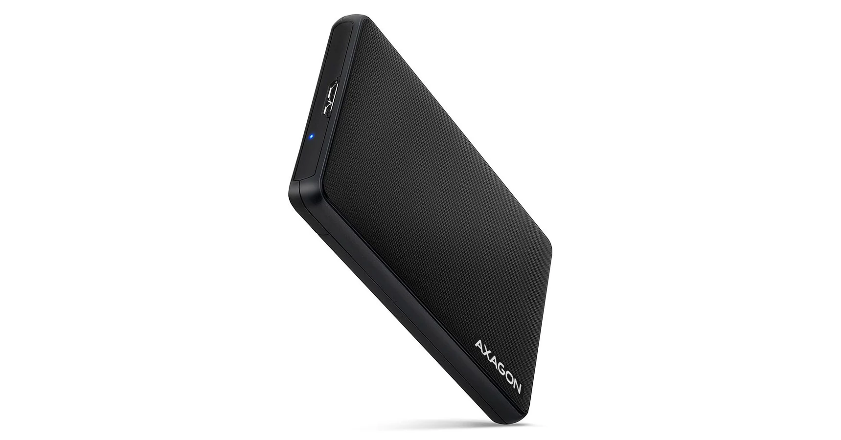 AXAGON EE25-SL SuperSpeed USB SLIDE box Black - AXAGON - PCLAND