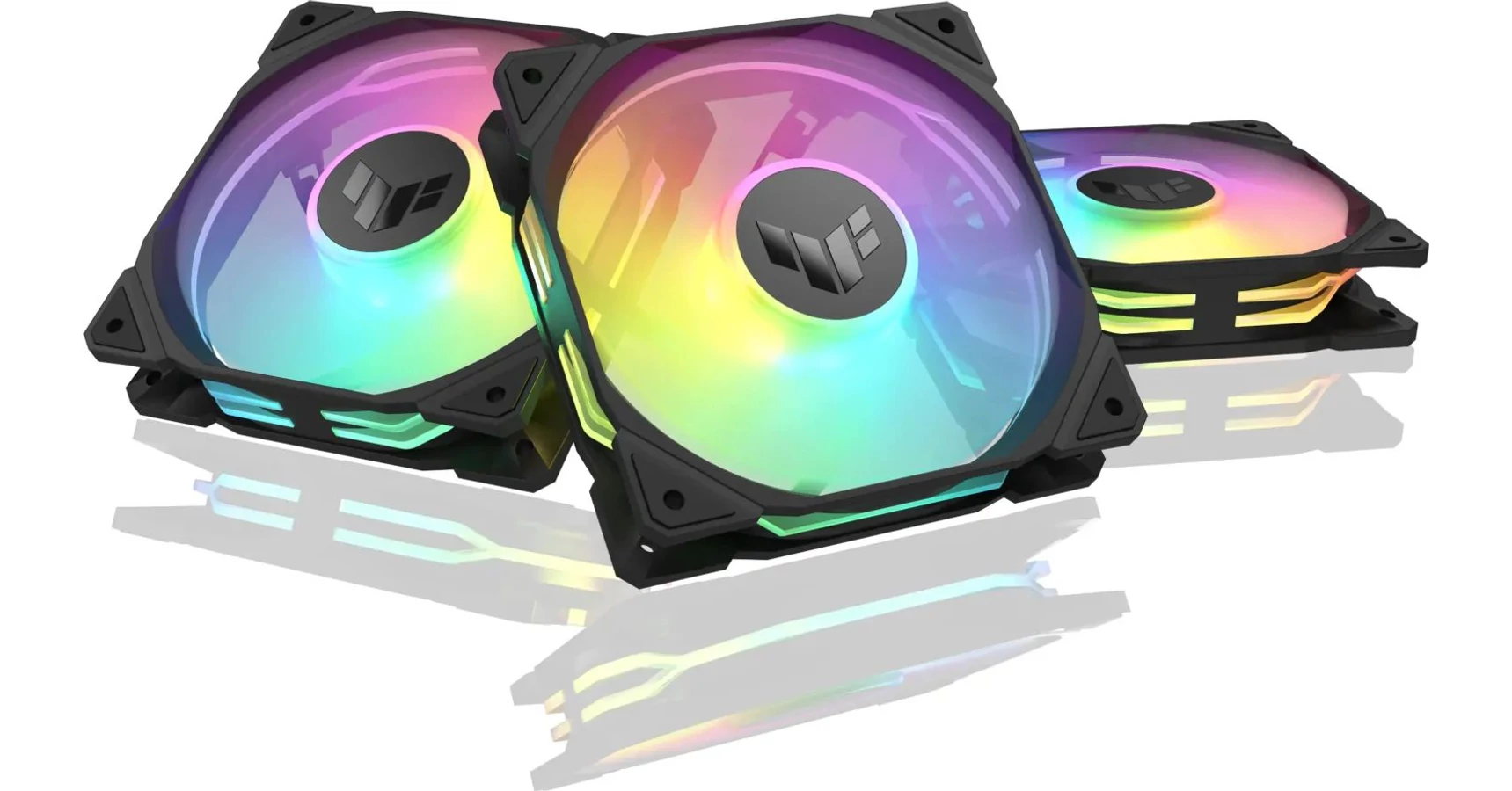 Asus TUF Gaming TR120 ARGB Triple Pack Black - Asus - PCLAND
