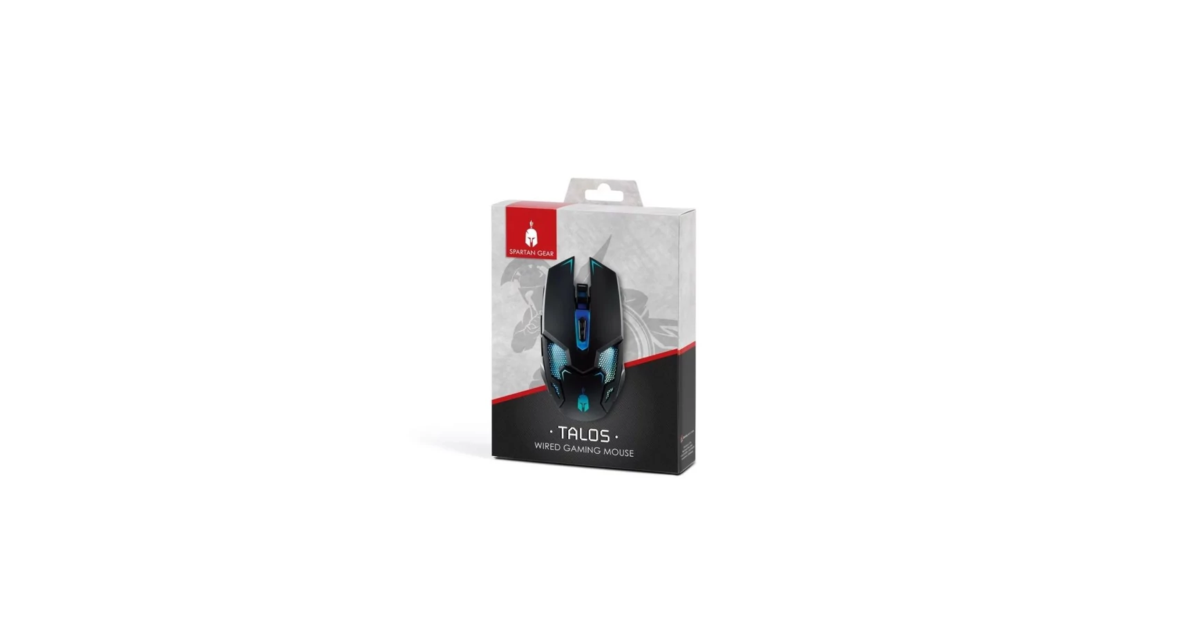 Spartan Gear Talos Wired Gaming Mouse Black - Spartan Gear - PCLAND