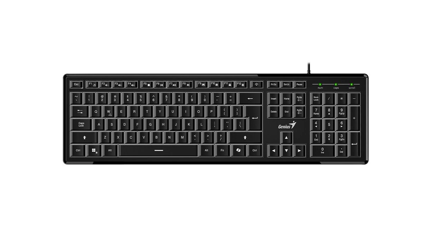 Genius SlimStar 820 Keyboard Black HU - Genius - PCLAND