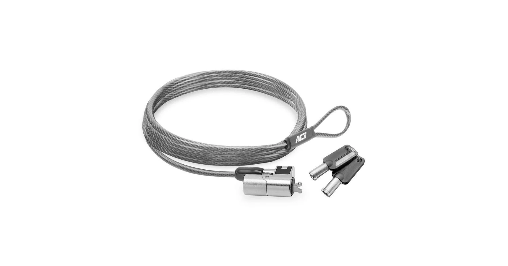 ACT AC9040 Wedge Laptop Lock with keys - ACT - PCLAND