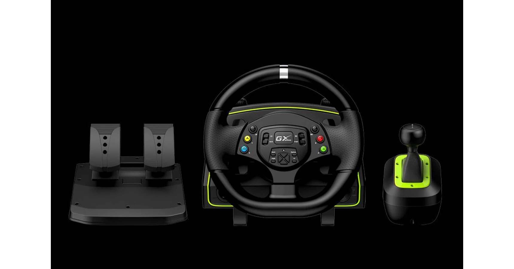 Genius GX Gaming Wheel SpeedMaster X2 - Genius - PCLAND