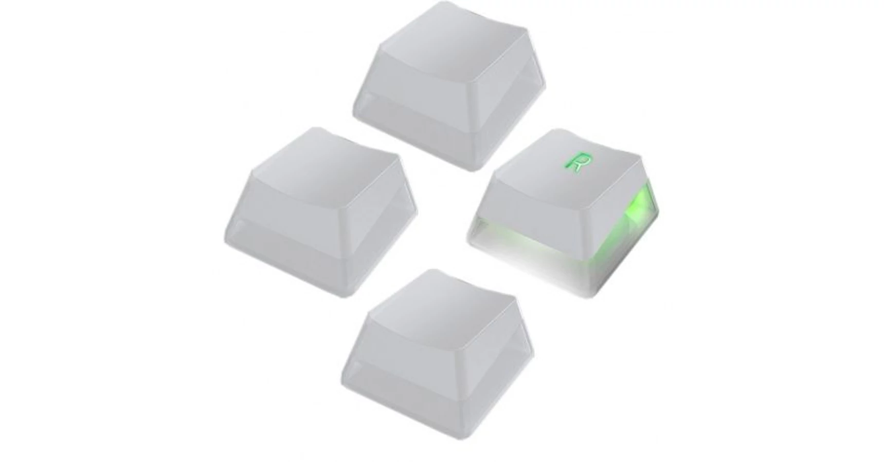 Razer Phantom Keycap Upgrade Set White - Razer - PCLAND