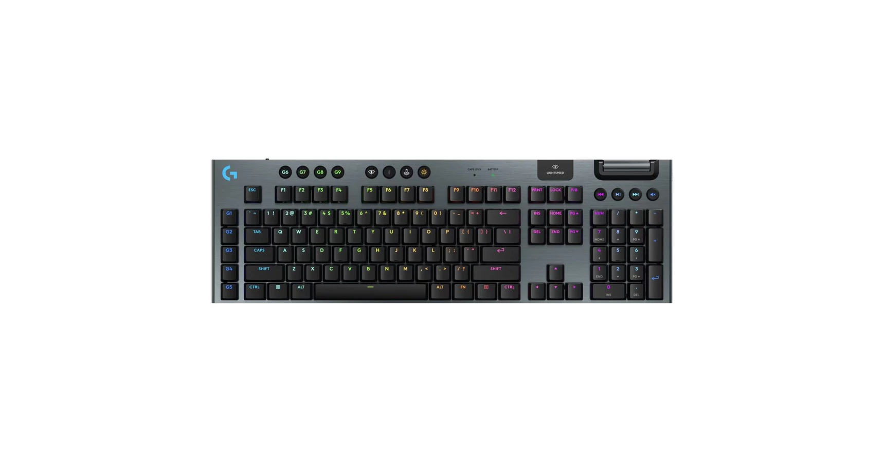 Logitech G915 X LIGHTSPEED Wireless Mechanical Gaming RGB Keyboard ...