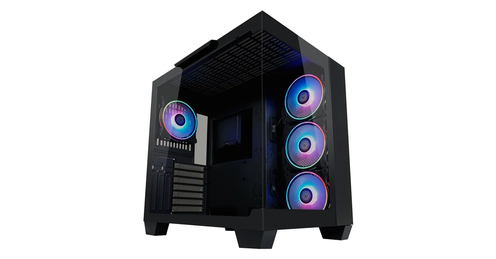 LC Power 809B Dark Storm X Gaming Black - LC Power - PCLAND