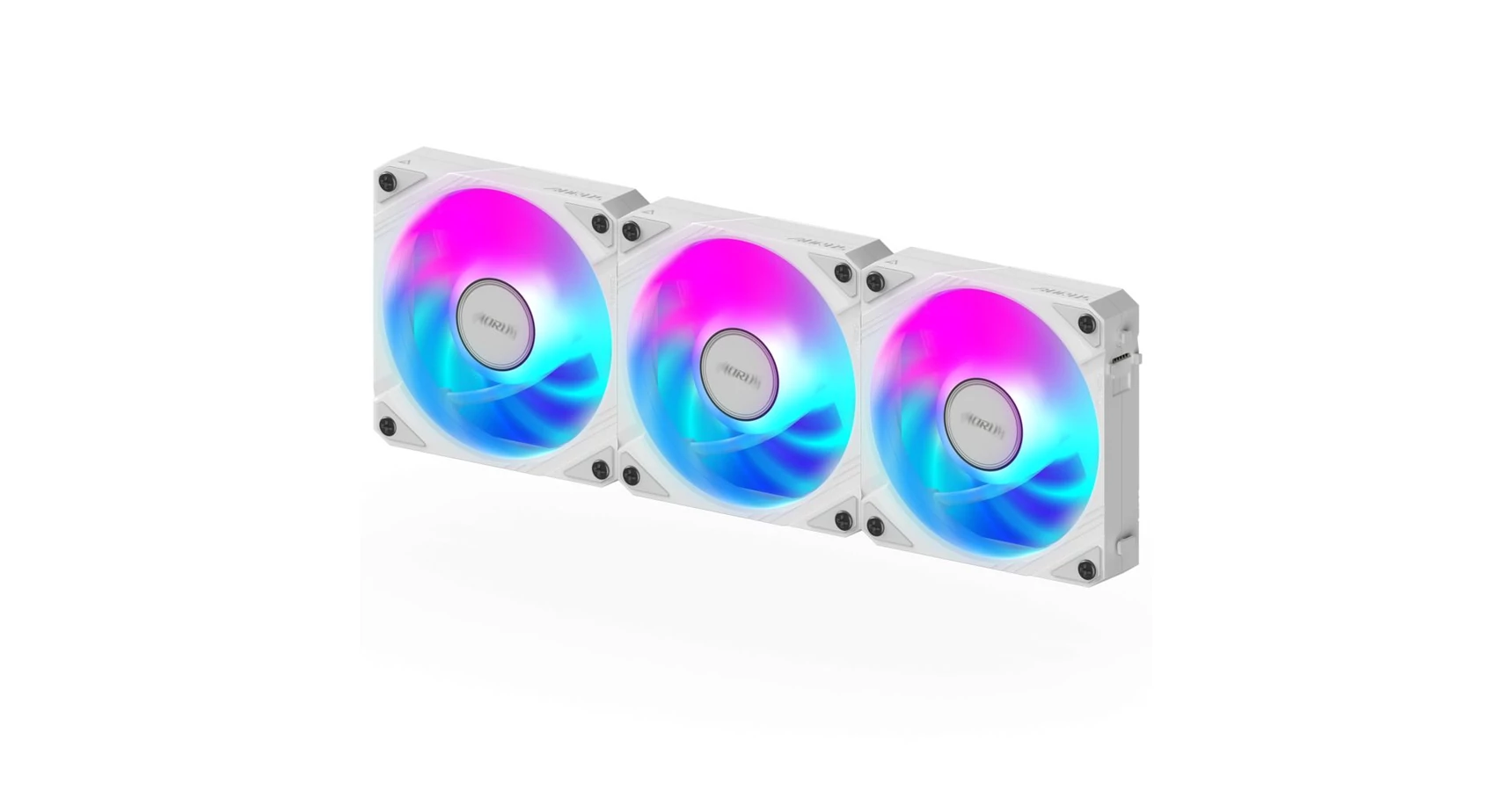 Gigabyte AORUS EZ Chain Fan 120 Ice (3-Pack) - Gigabyte - PCLAND