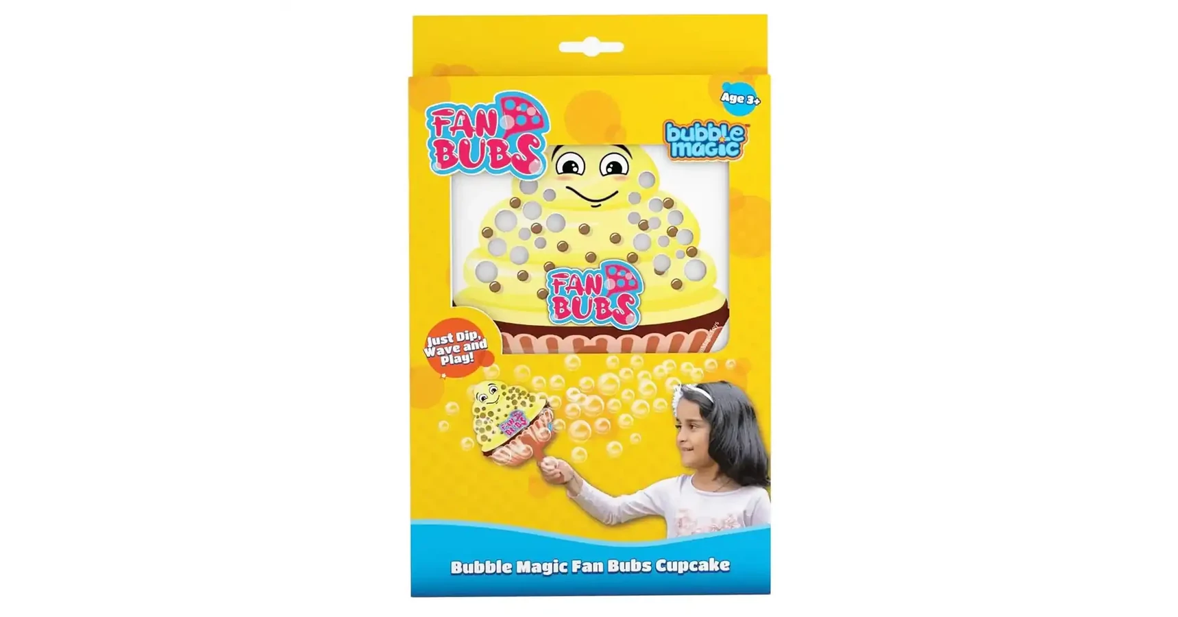 Bubble Magic Fan Bubs muffin buborékfújó - Fan Bubs - PCLAND