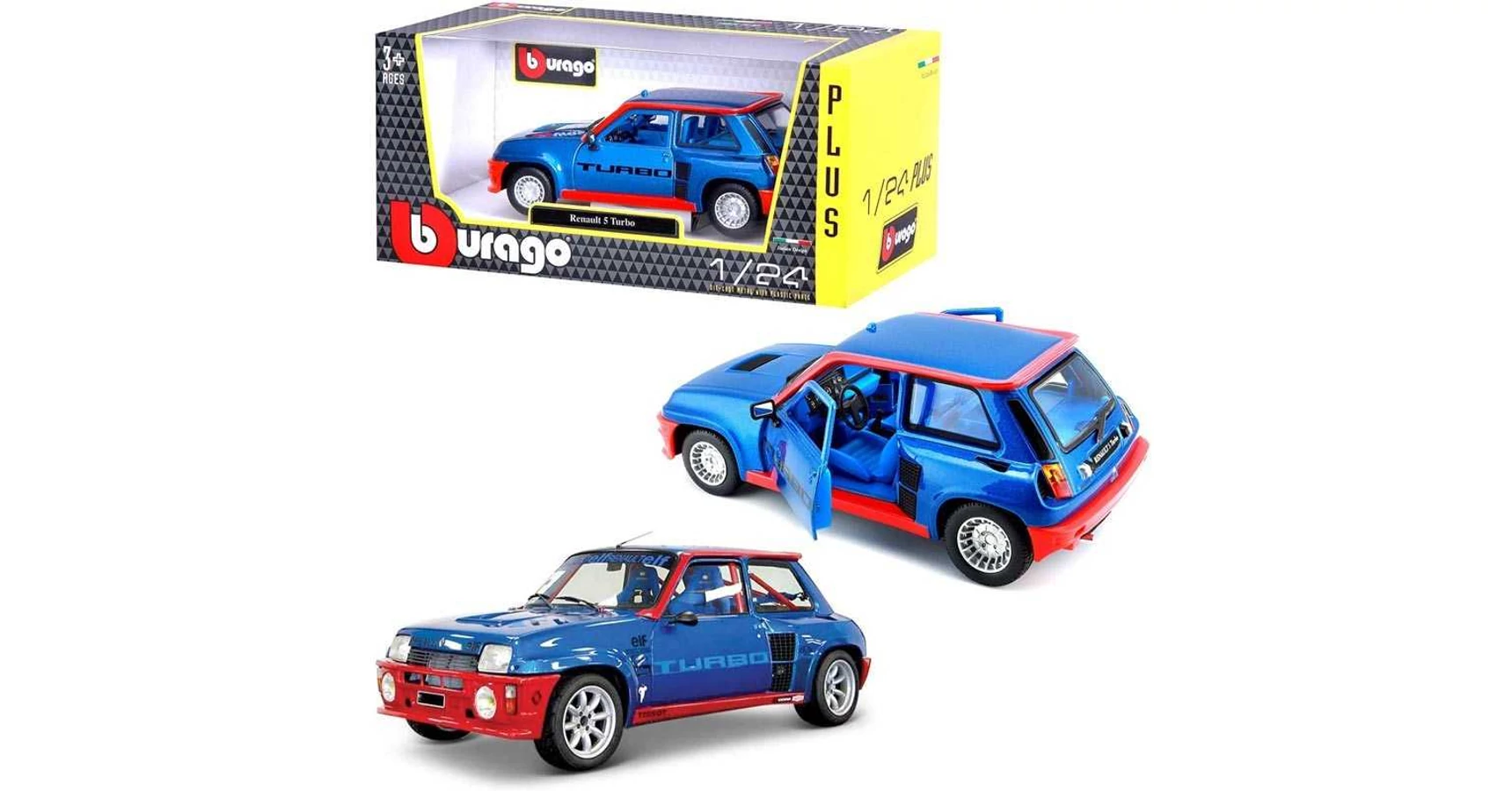 Bburago Renault 5 Turbo fém autó 1:24 - Bburago - PCLAND