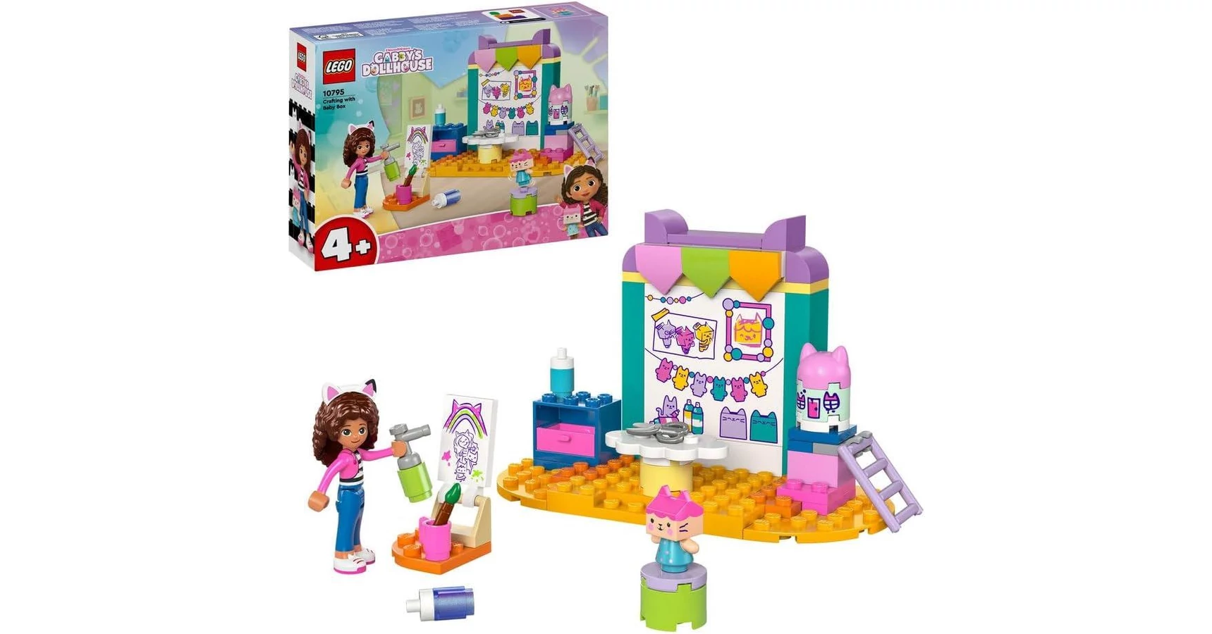 LEGO Gabby - babaháza Barkácsolás Pici Dobozzal (10795) - Lego - PCLAND